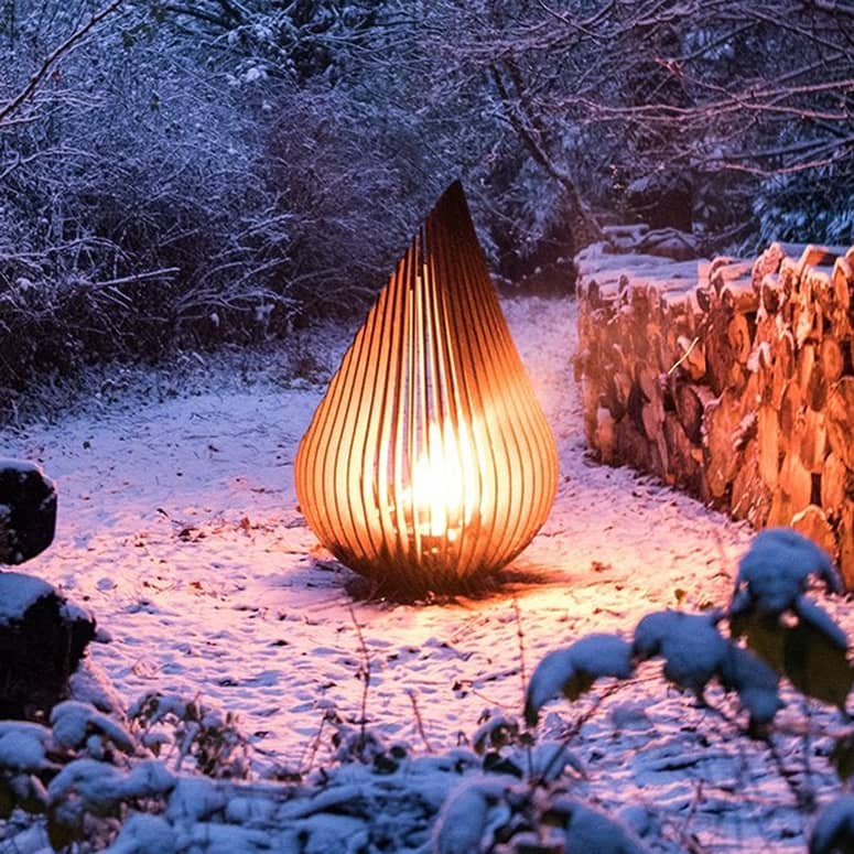 Glowbus Dewdrop Fire Pit | The Green Head
