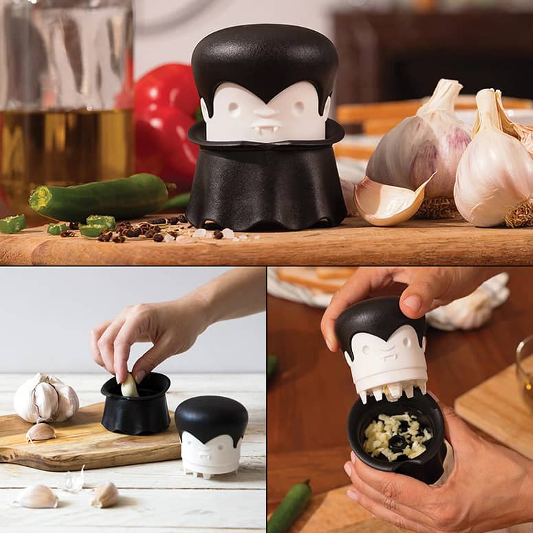 Gracula - Dracula Vampire Garlic Crusher | The Green Head