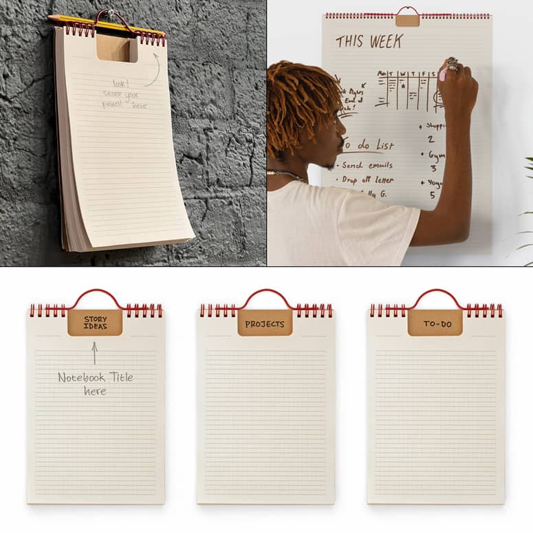 Hang-Up Notebooks | The Green Head