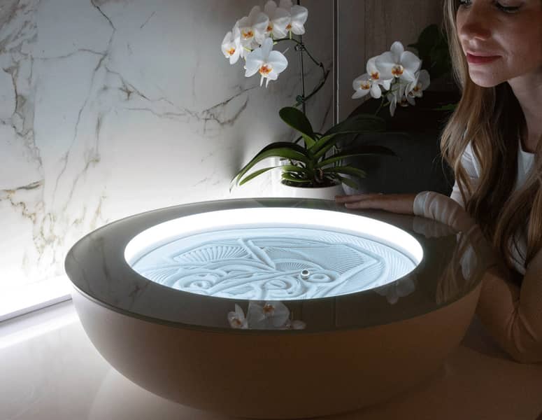 Homedics Drift Sandscape - Kinetic Sand Zen Garden | The Green Head