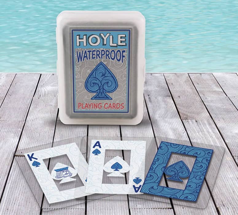 Hoyle Clear Waterproof Playing Cards | The Green Head