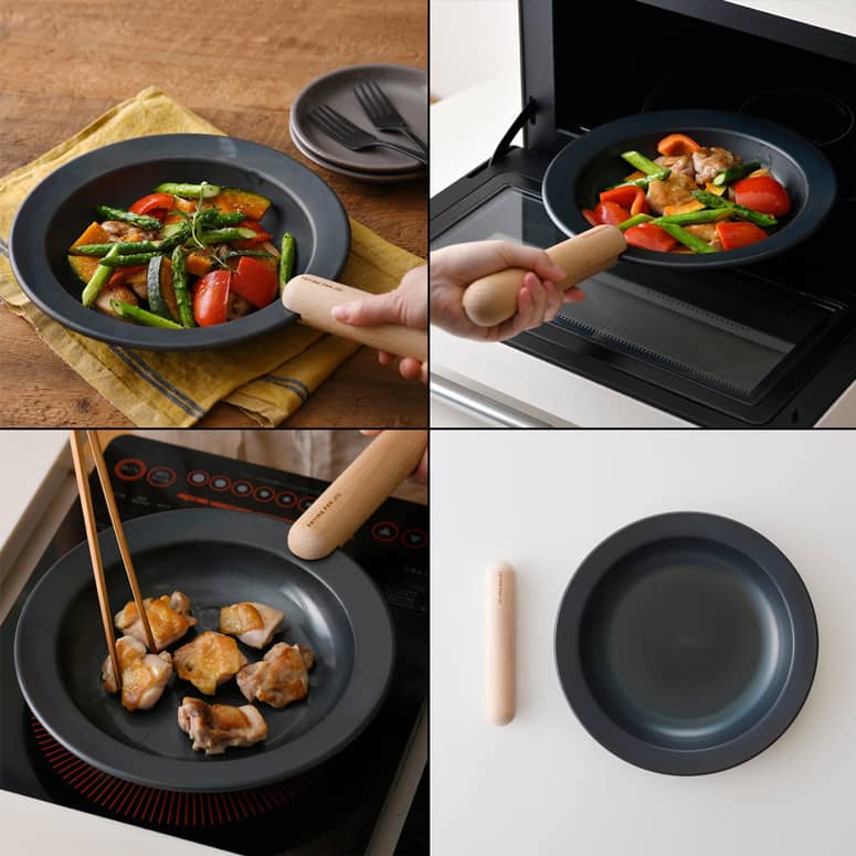 Iron Frying Pan / Plate - Cook and Serve All-in-One | The Green Head