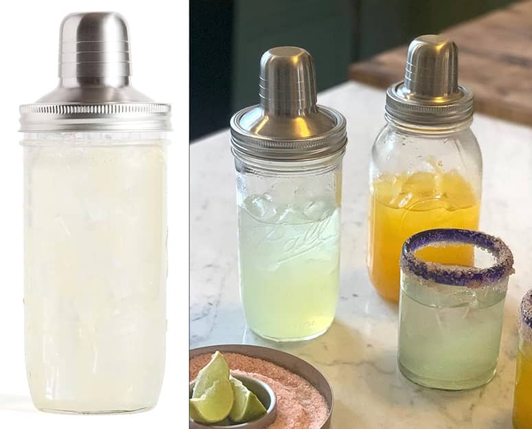 Jarware Mason Jar Cocktail Shaker Lid | The Green Head