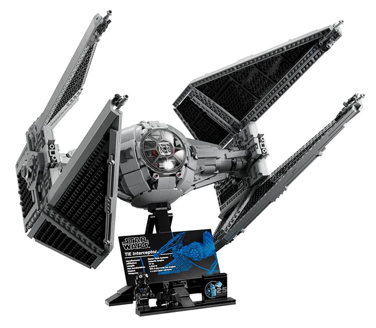 LEGO Star Wars TIE Interceptor - 1,951 Pieces! | The Green Head