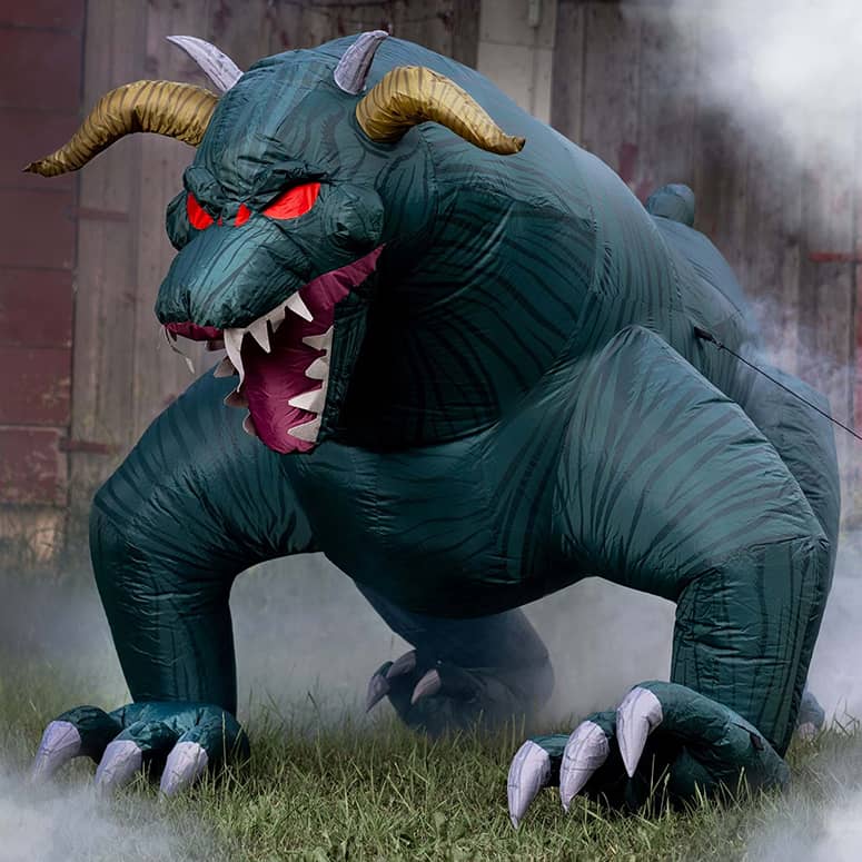 Life-Sized Inflatable Ghostbusters Terror Dog | The Green Head