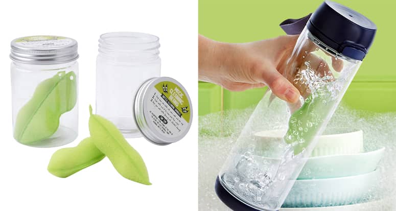 Magic Cleaning Beans - Reusable Water Bottle Cleaning Sponges | The ...