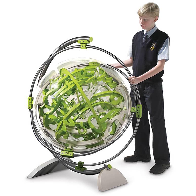 Massive 3D Labyrinth Orb | The Green Head