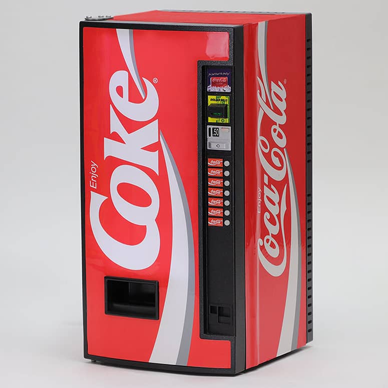 Miniature Coca-Cola Classic replica Vending Machine Mini Fridge | The ...