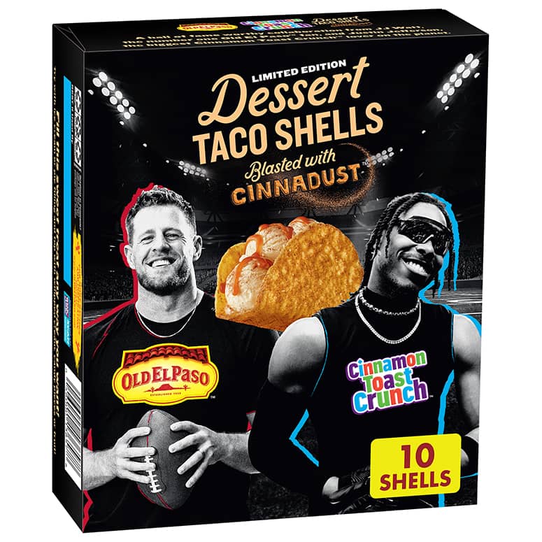 Old El Paso Cinnamon Toast Crunch Dessert Taco Shells | The Green Head