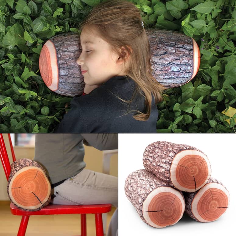 Realistic Log Pillows | The Green Head
