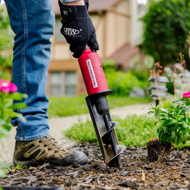 RotoShovel - Handheld Automatic Shovel and Auger | The Green Head