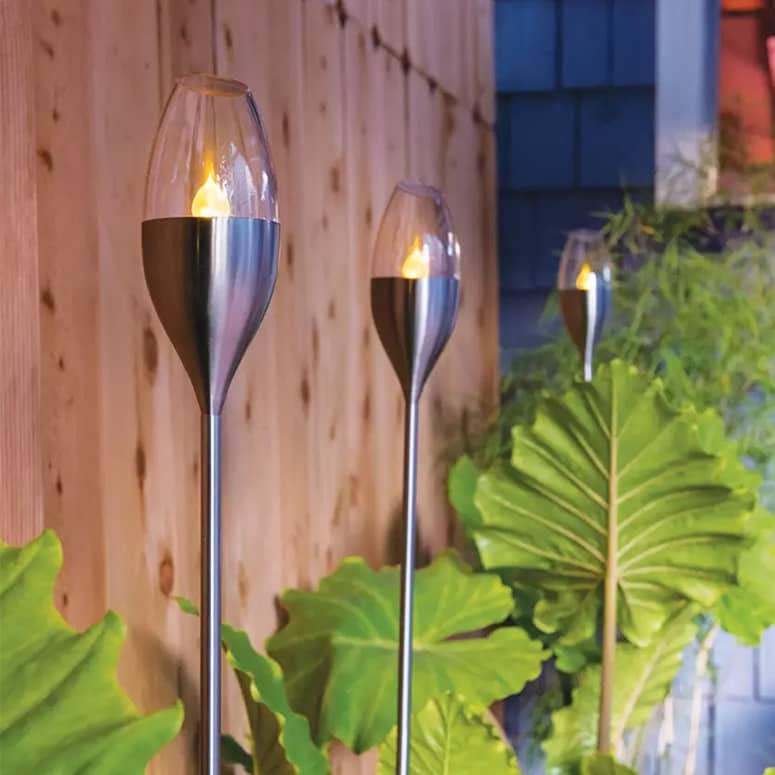 Solar Tiki Torch Lights | The Green Head