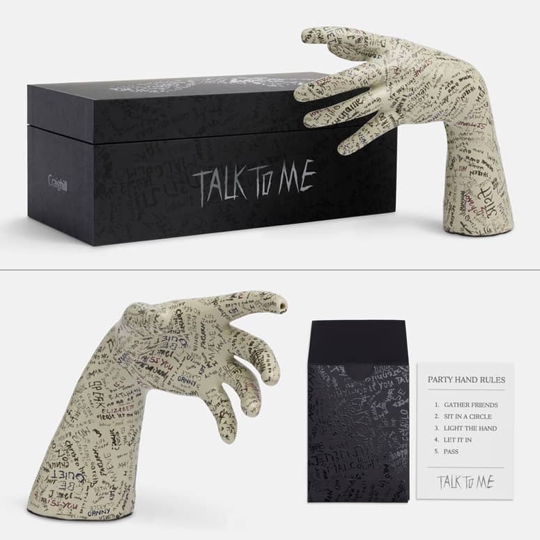 Talk To Me Party Hand Prop Replica | The Green Head