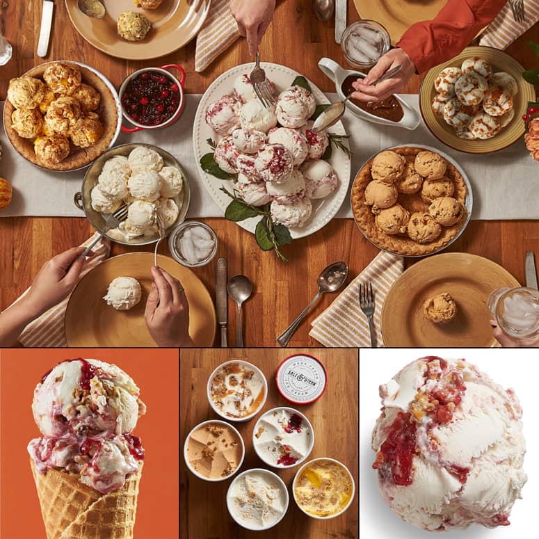 Thanksgiving Turkey Ice Cream | The Green Head