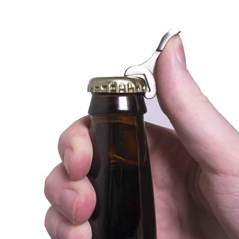Throttle - Tiny One-Handed Bottle Opener | The Green Head