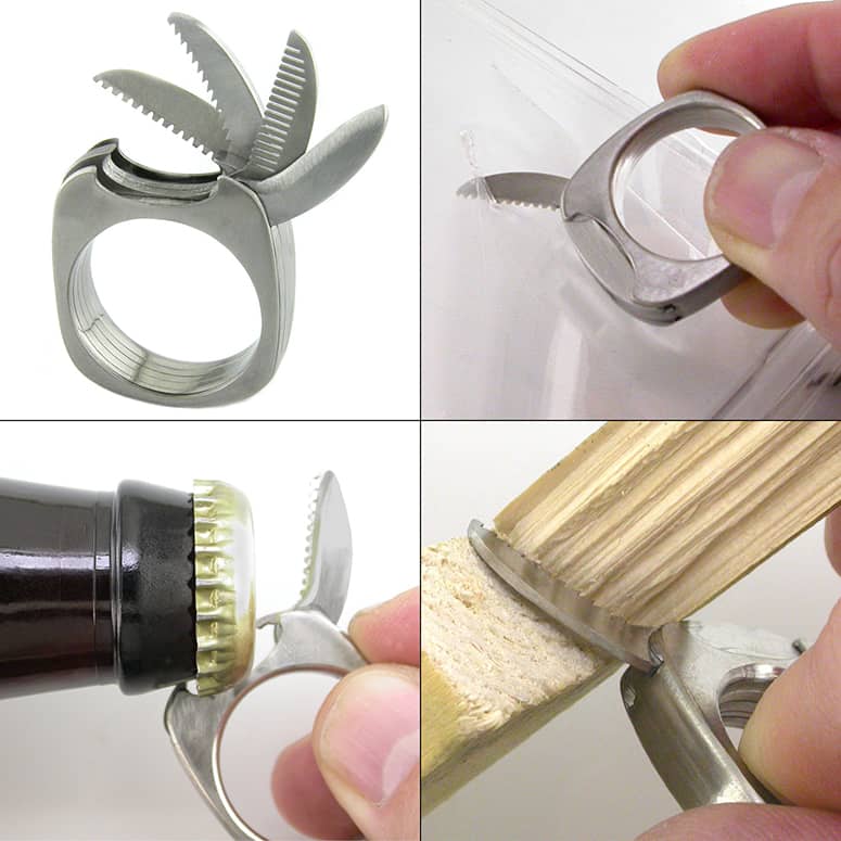 Titanium Utility Ring | The Green Head