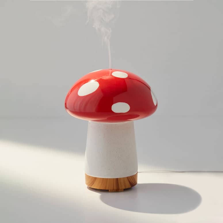 Toadstool Mushroom Essential Oil Diffuser | The Green Head