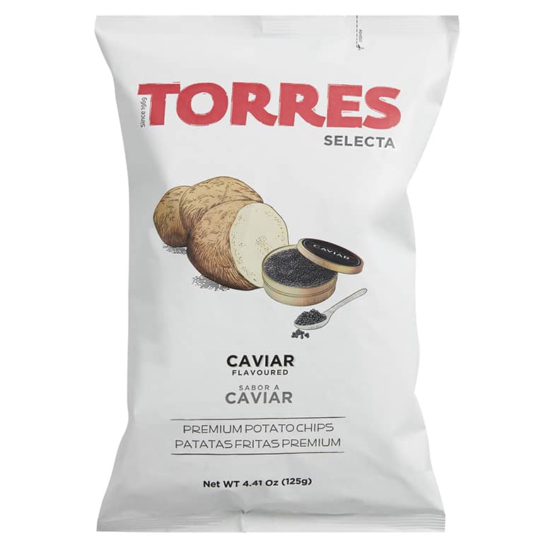 Torres Caviar Potato Chips | The Green Head