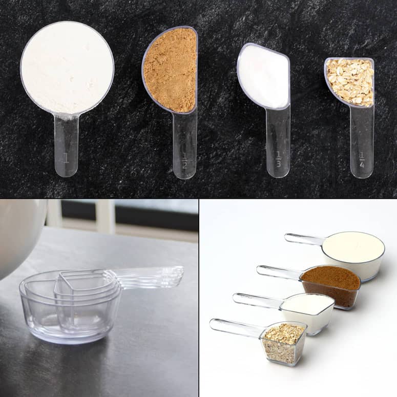 Visual Measuring Cups - Shape Indicates the Size | The Green Head