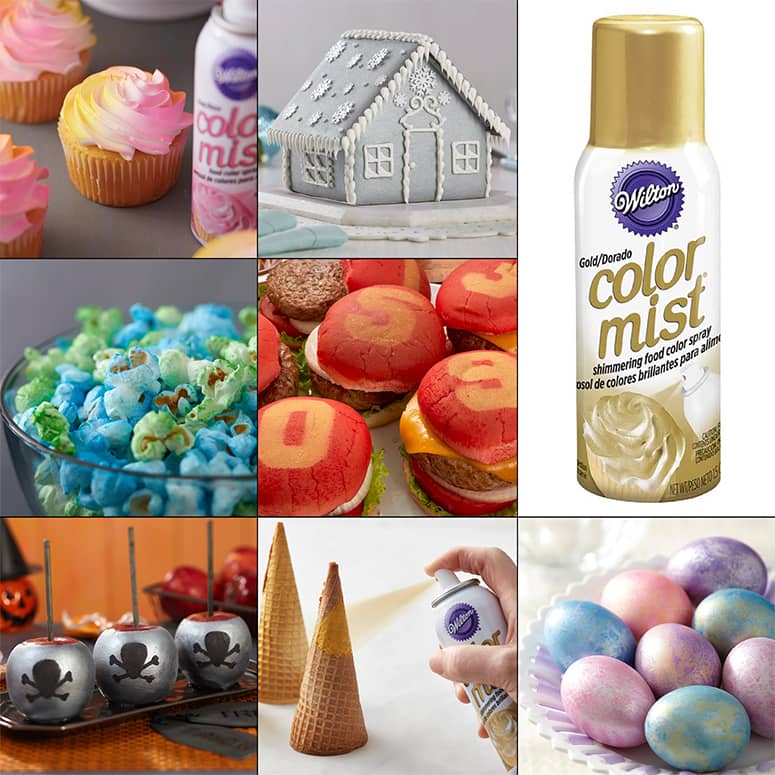 Wilton Color Mist - Edible Food Color Spray Paint | The Green Head