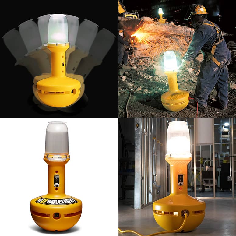 Wobble Light - Self-Righting Work Light - 40,000 Lumens! | The Green Head