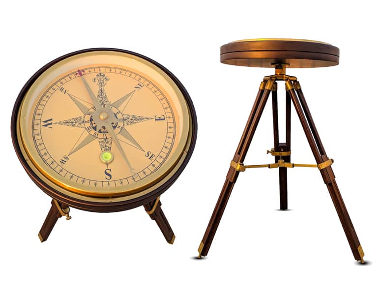 Working Compass Side Table | The Green Head