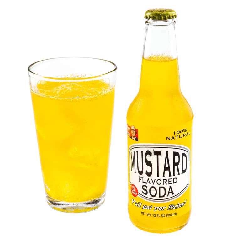 Yellow Mustard Flavored Soda | The Green Head