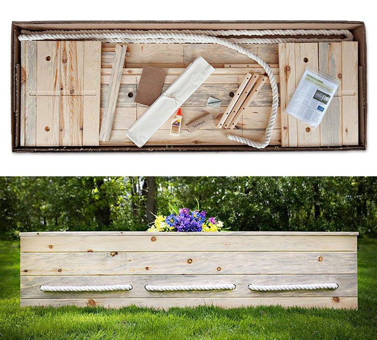 Build Your Own Casket Kit The Green Head