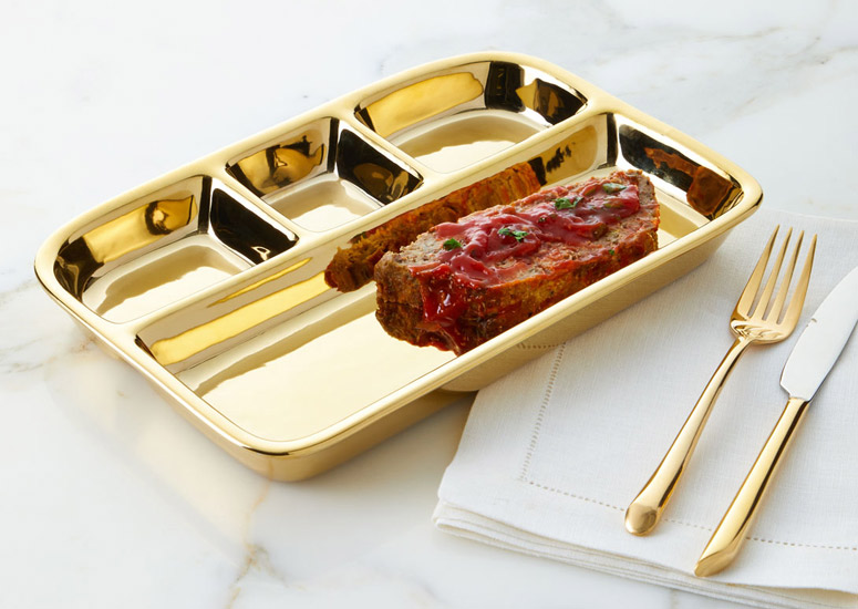 Golden Dinner Trays Golden Dinner Trays