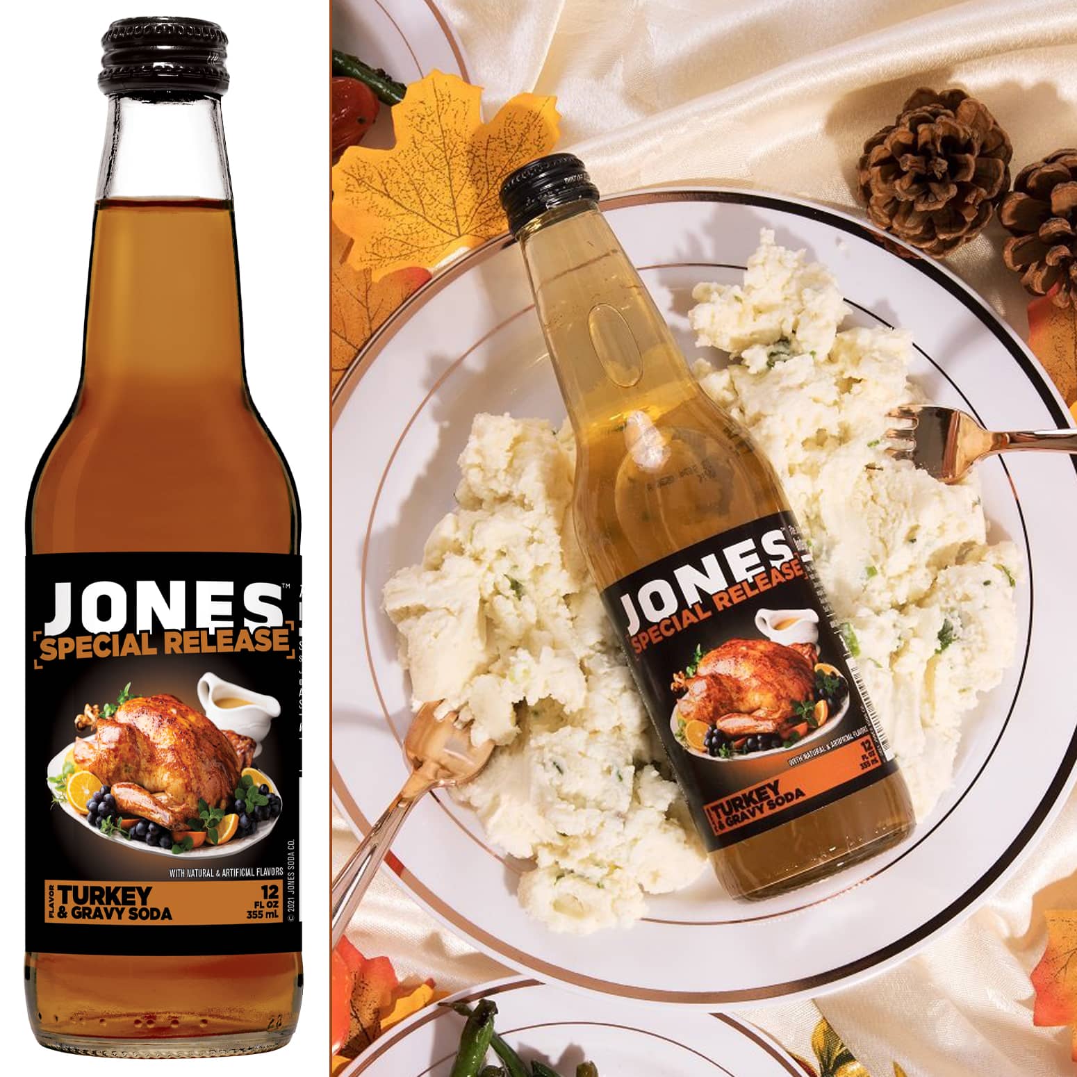 Jones Soda Turkey And Gravy Soda